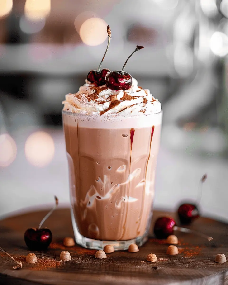 Iced Cherry Chai