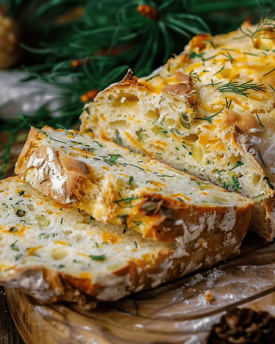 Cheddar and Herb Soda Bread