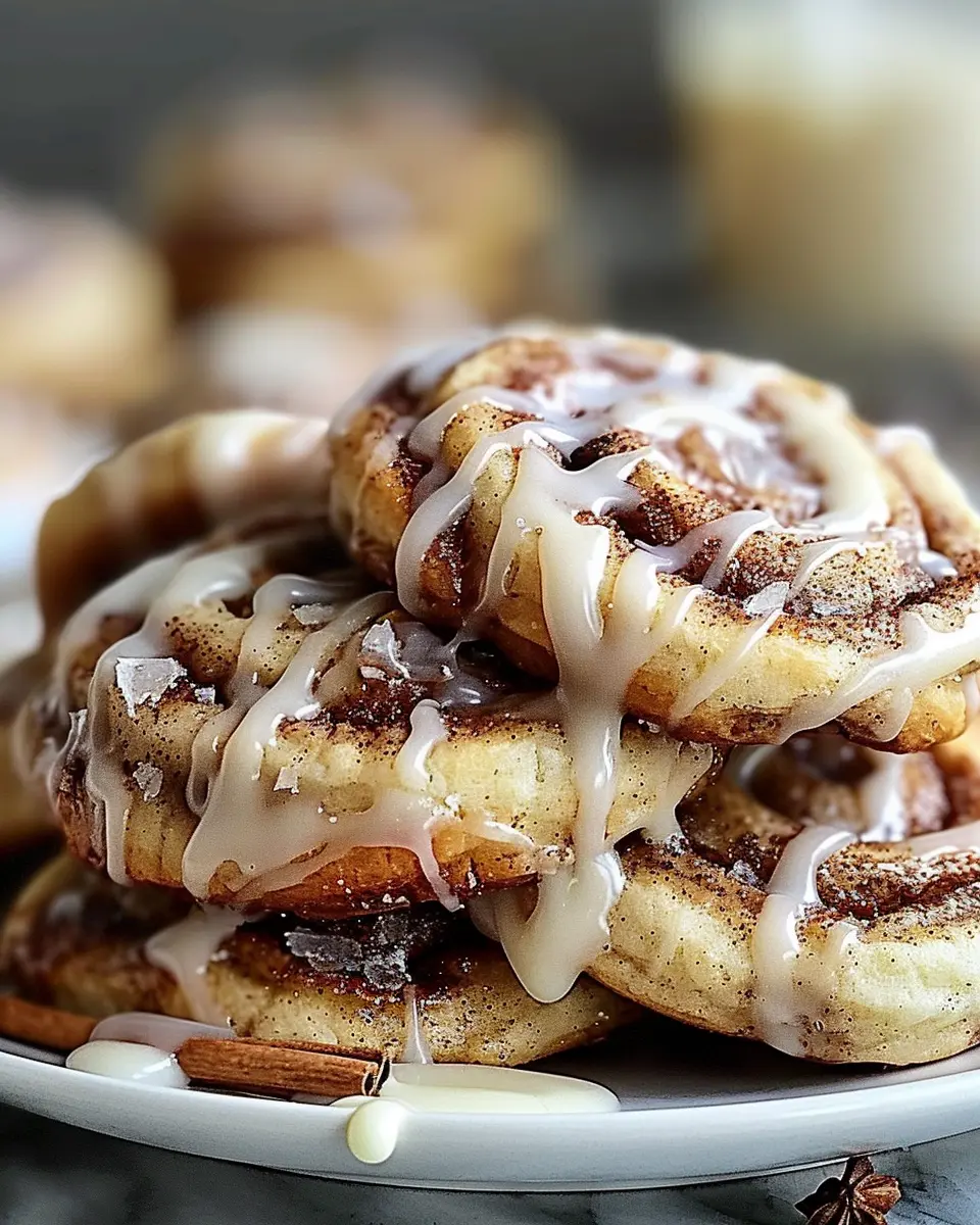irresistible cinnamon roll cookies