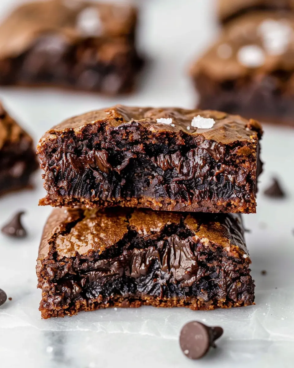 the best fudgy chewy brookies